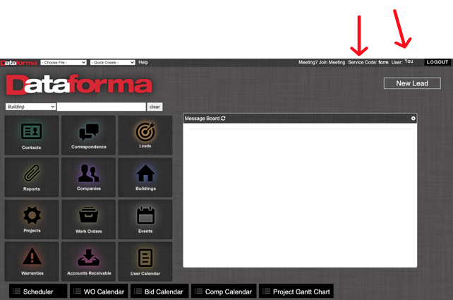 Setting up the Dataforma Integration